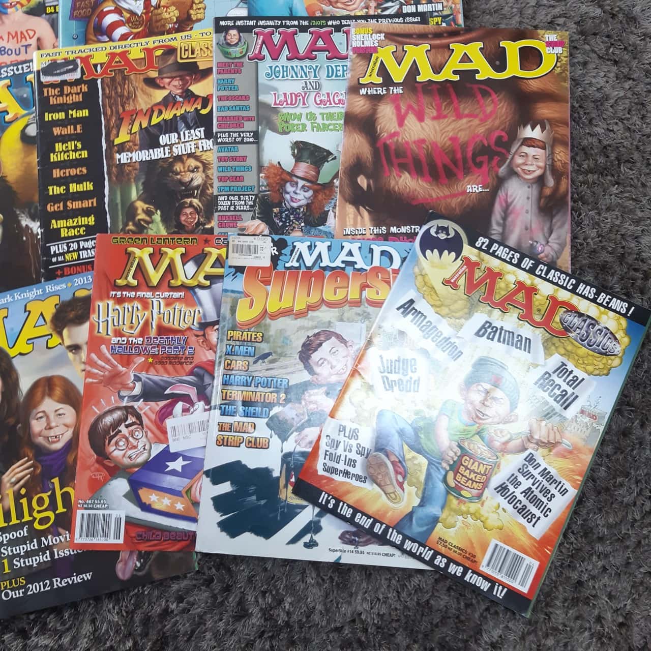 MAD Magazines bundle various x 25(s)