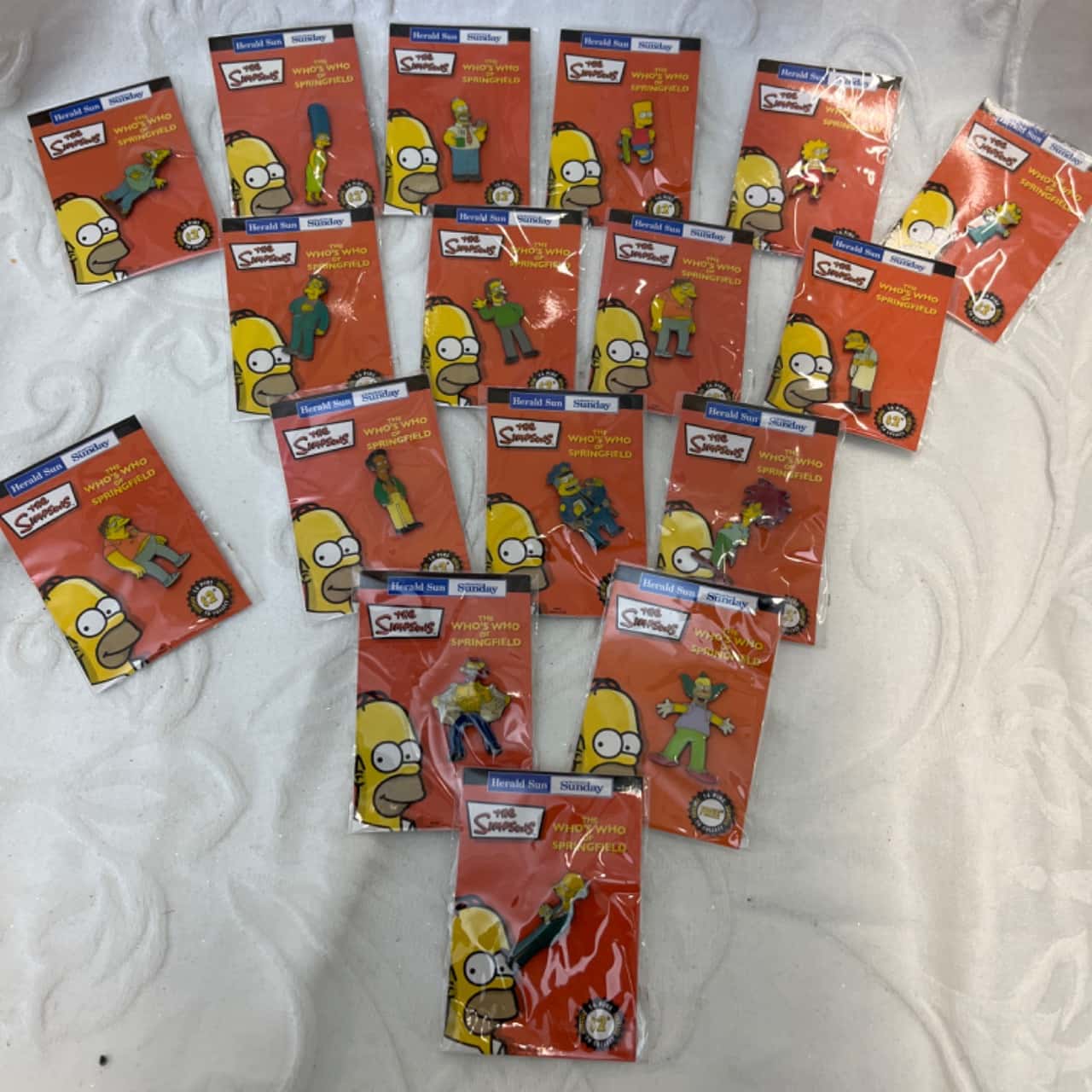 The Simpsons 2006 Collectible Pins.