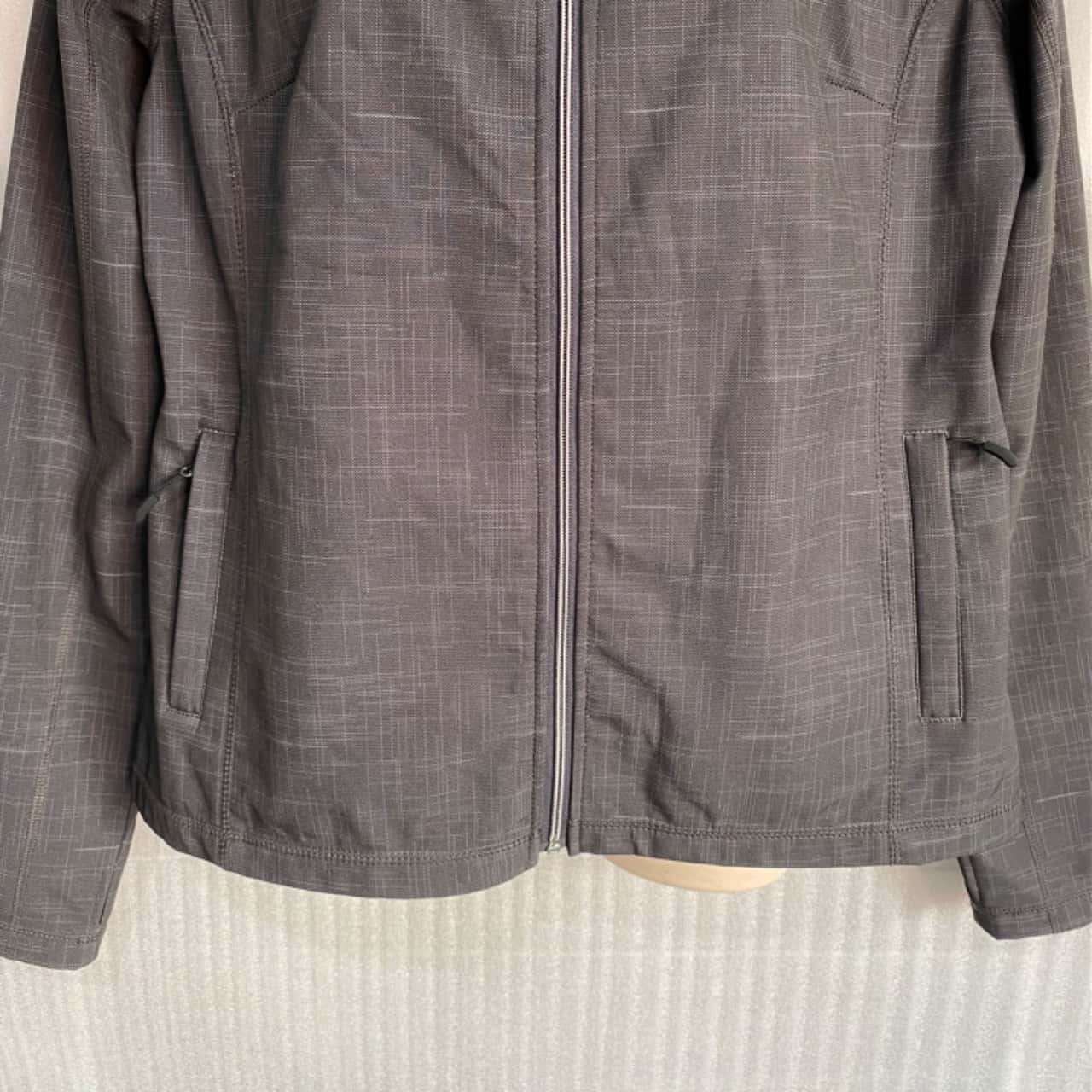 Womens CAPE Grey Checked Zip Up Jacket(s)