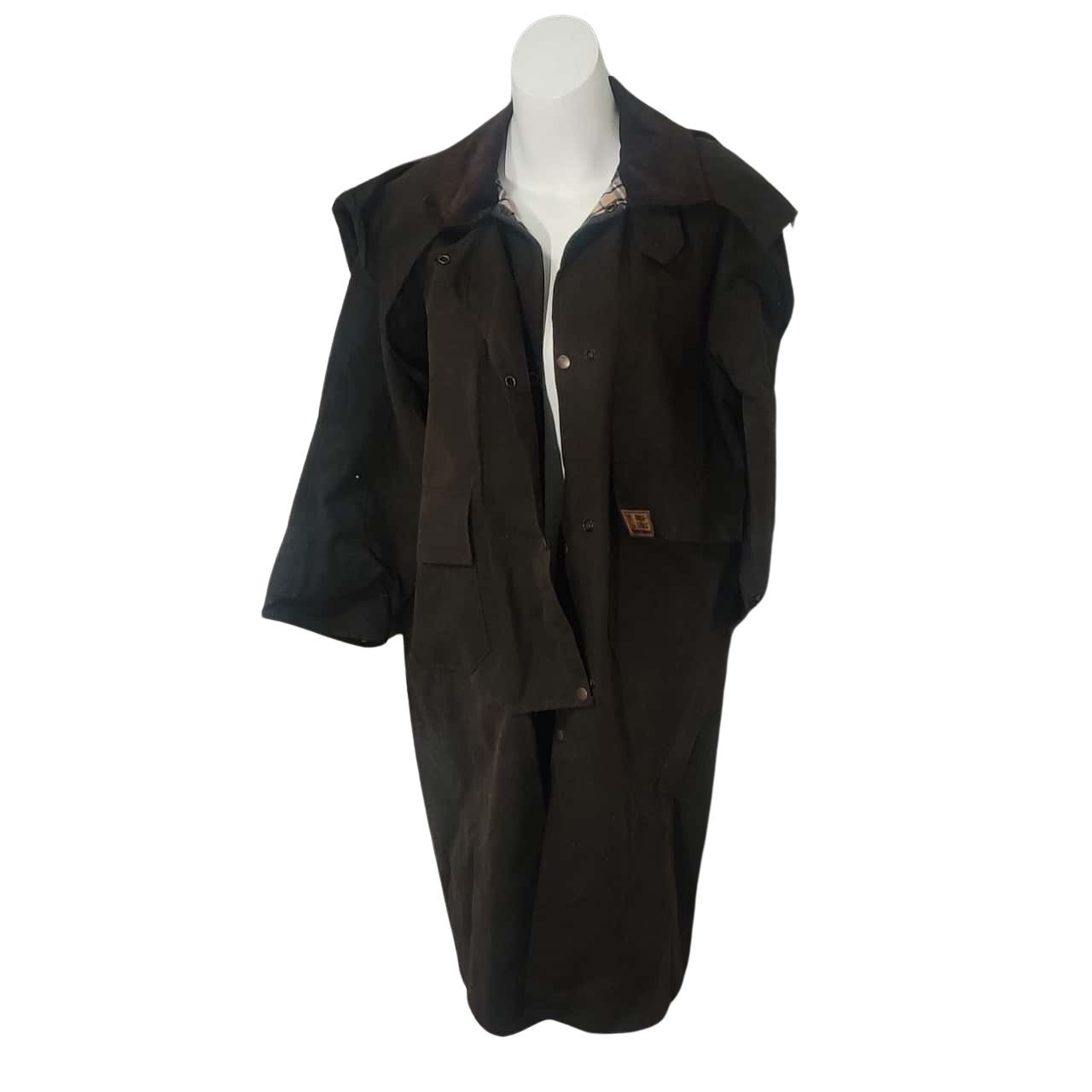 Bush skins cotton coat size 14