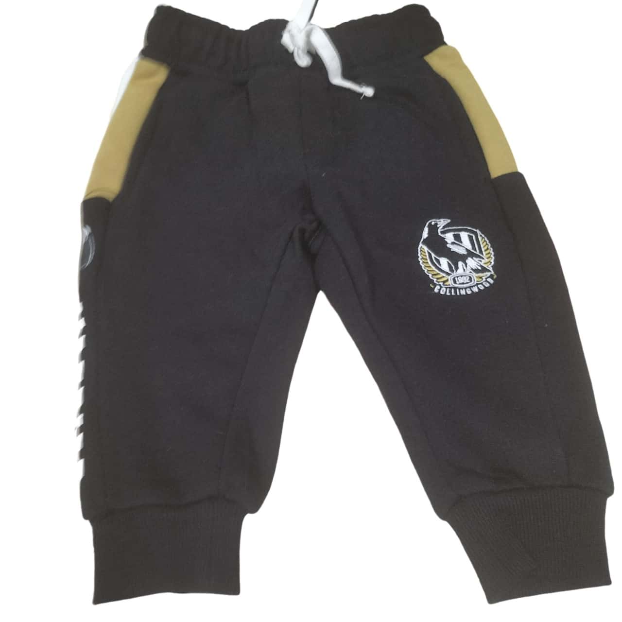 AFL Collingwood Kids Size 0 Bottoms Black