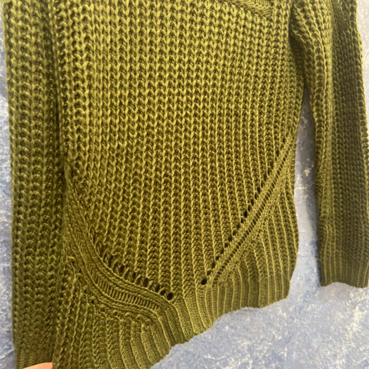 Caroline Morgan Size S Olive Jumper