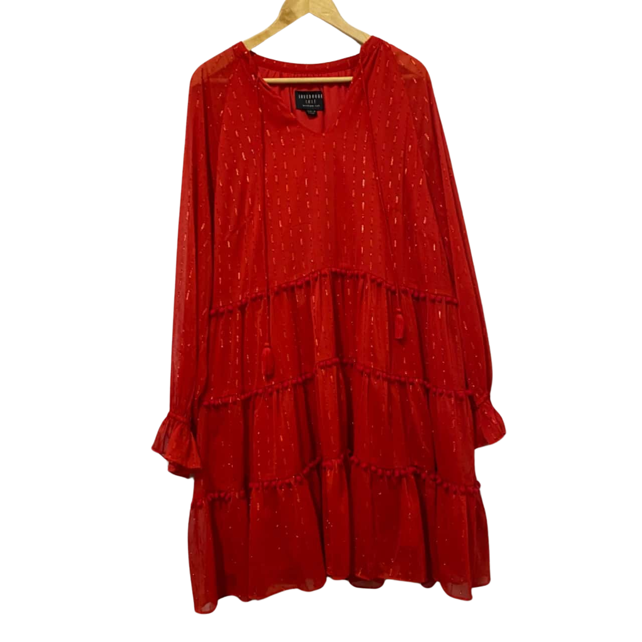 Lovedrobe Luxe Womens Size 18 dress Red (s)