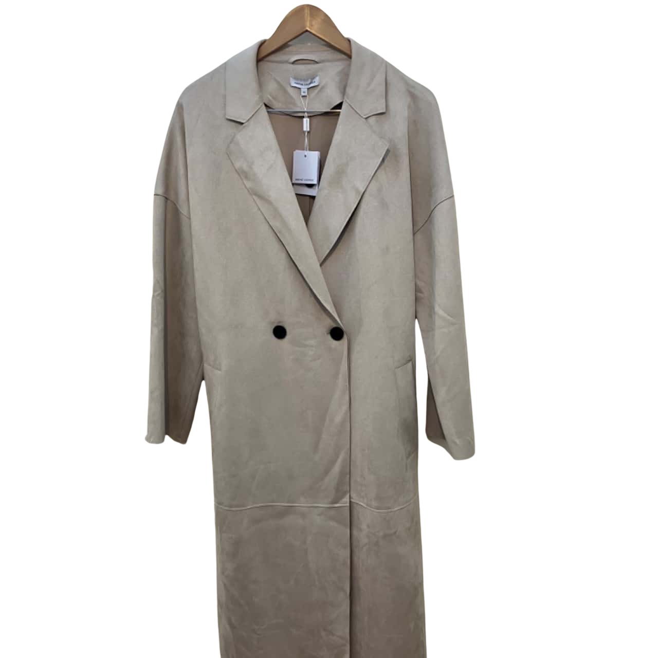 Wayne Cooper Womens Size 16 Trench Coat Beige (s)