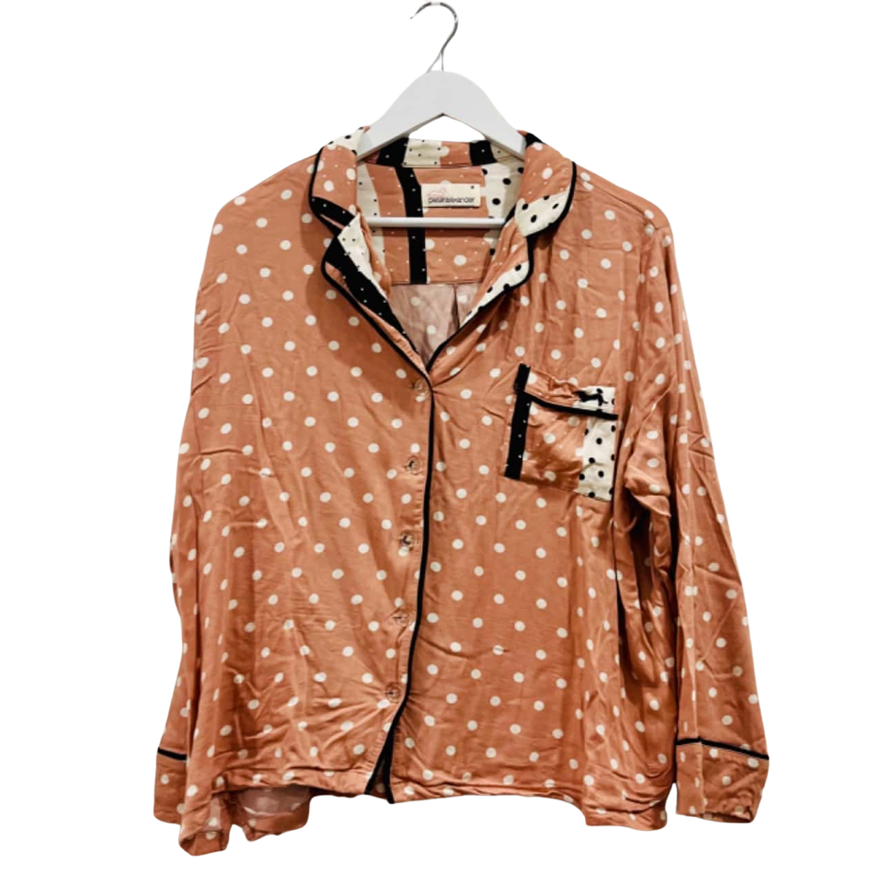 Peter Alexander PJ’s spotted Pink/ Black/White Size M(s)