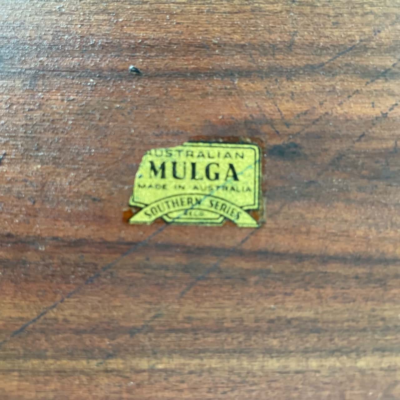 Australian Mulga double inkwell with pen holder(s)