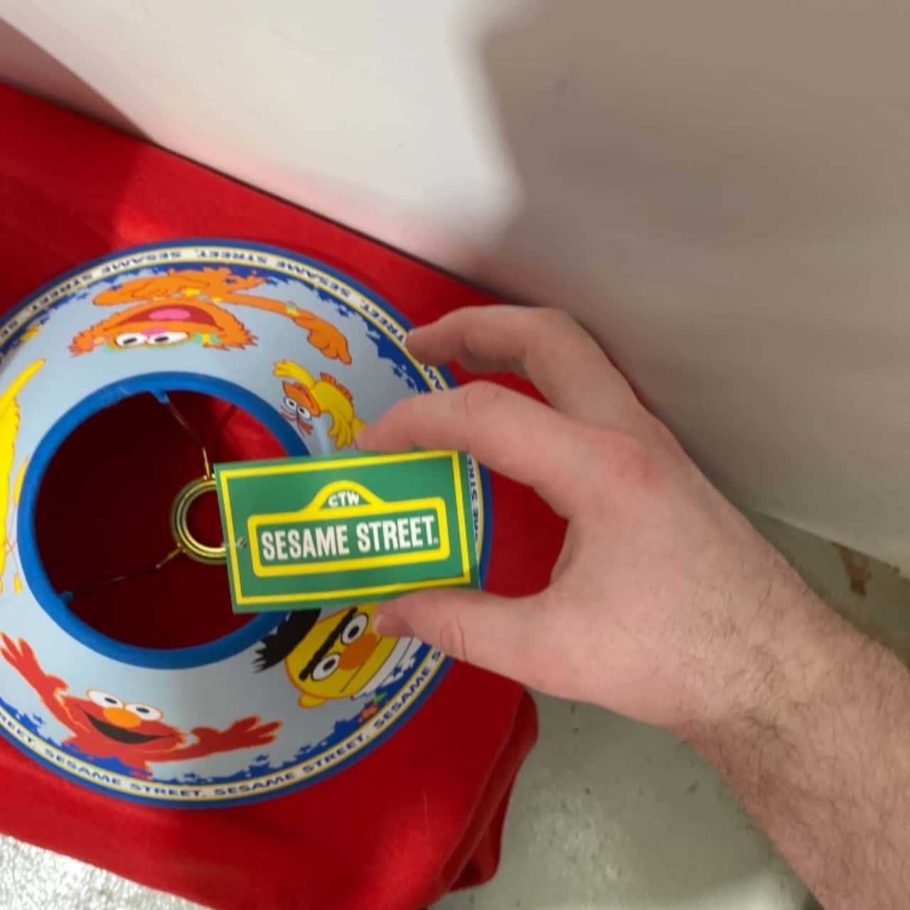 Sesame Street lamp shades vintage
