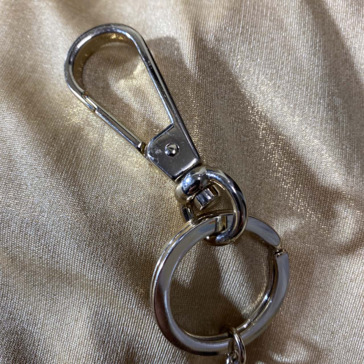 OROTON Enamelled Triple Heart Charm Keyring(s)