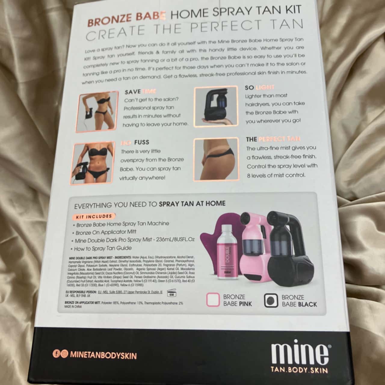 Bronzebabe Home Spray Tan Kit Tested(s)