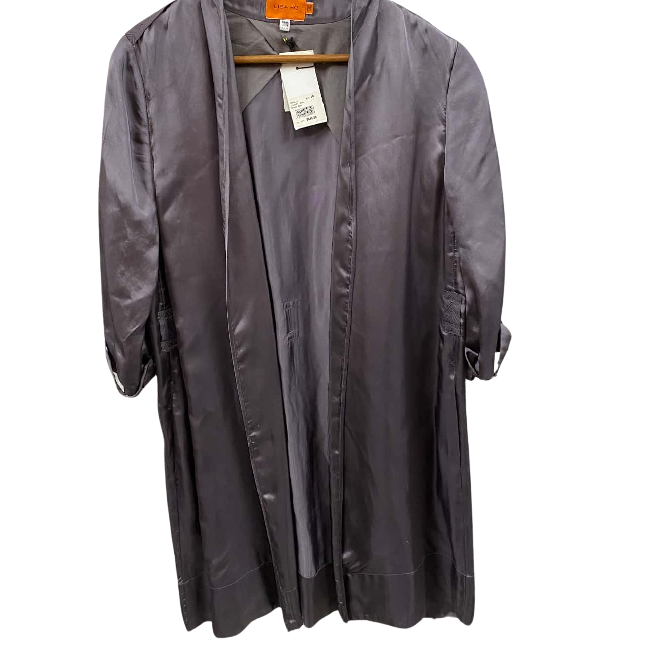 Lisa Ho Seal Syrup Coat Size 10 BNWT