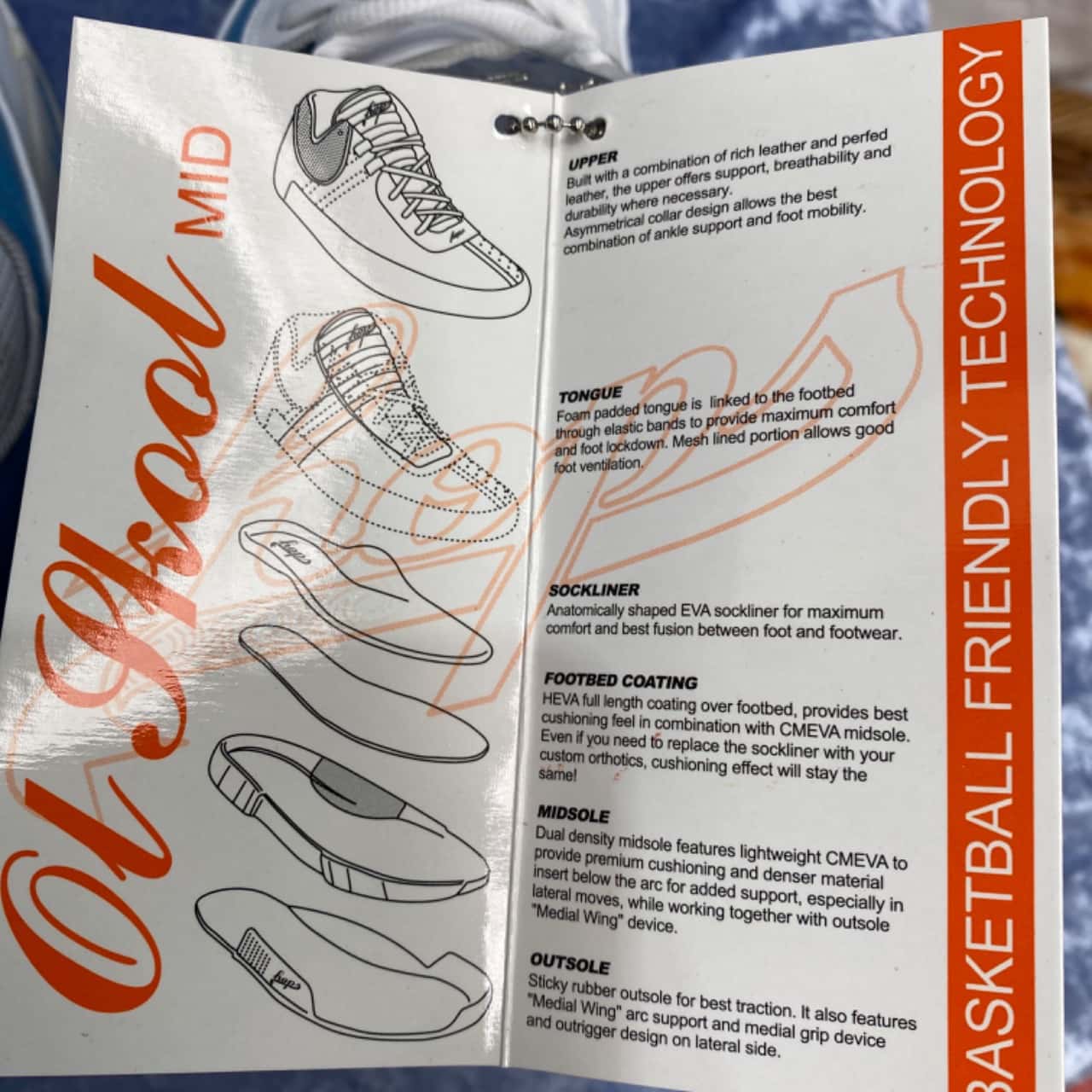 Hops Mens Size 11 Olskool Sports Shoes