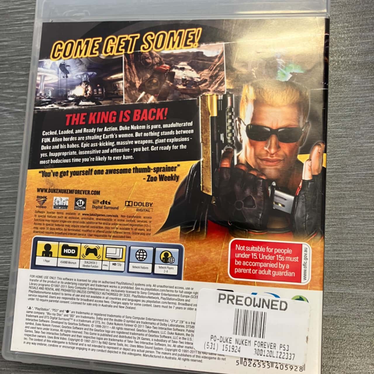 Duke Nukem Forever (PS3)