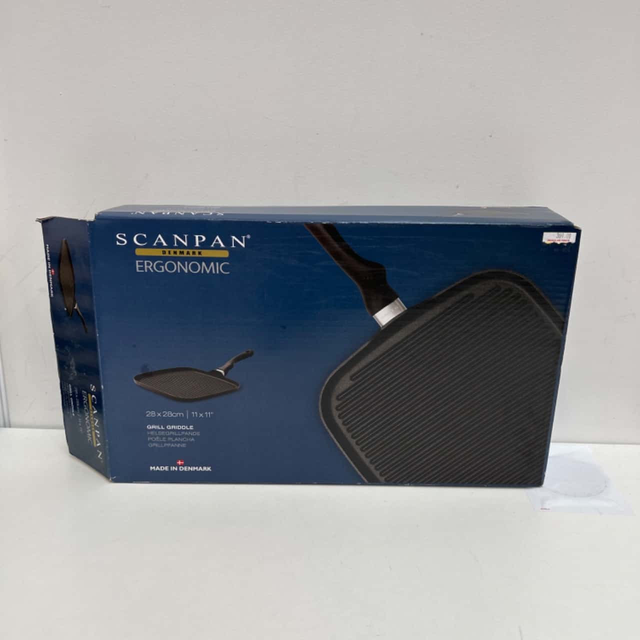 NEW - Scanpan – Ergonomic Handled Square Health Griddle 28x28cm (Made ...