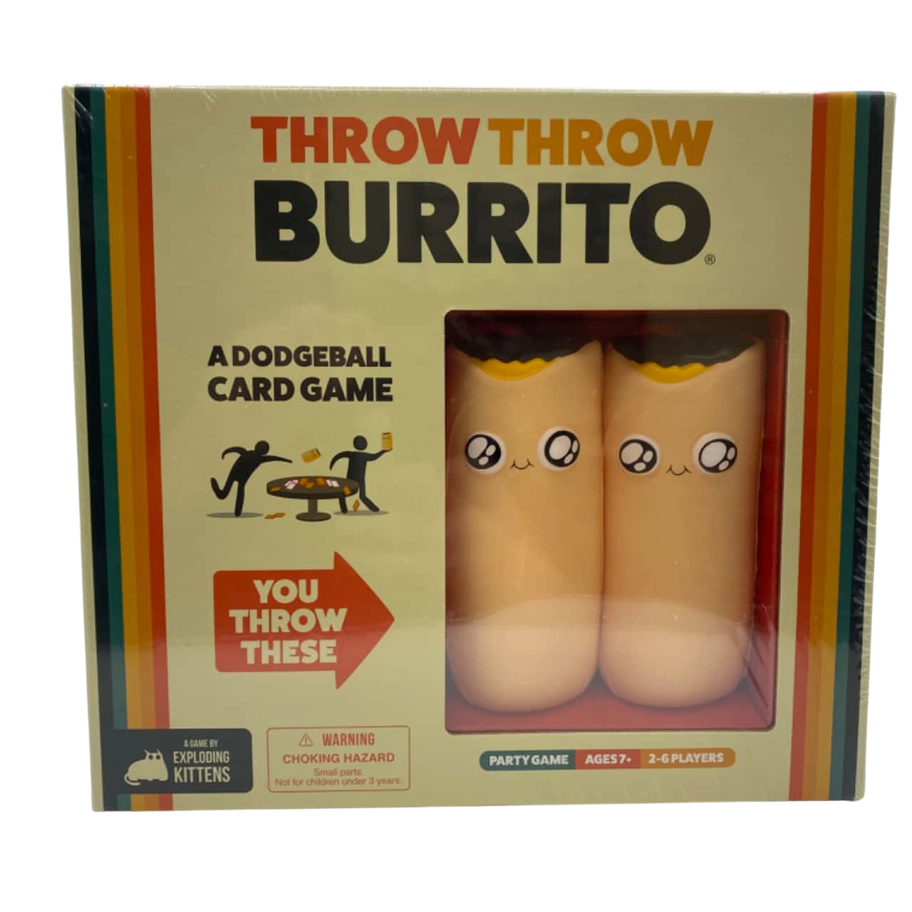 Throw Throw Burrito a Dodgeball Card Game for Ages 7 and over(s)
