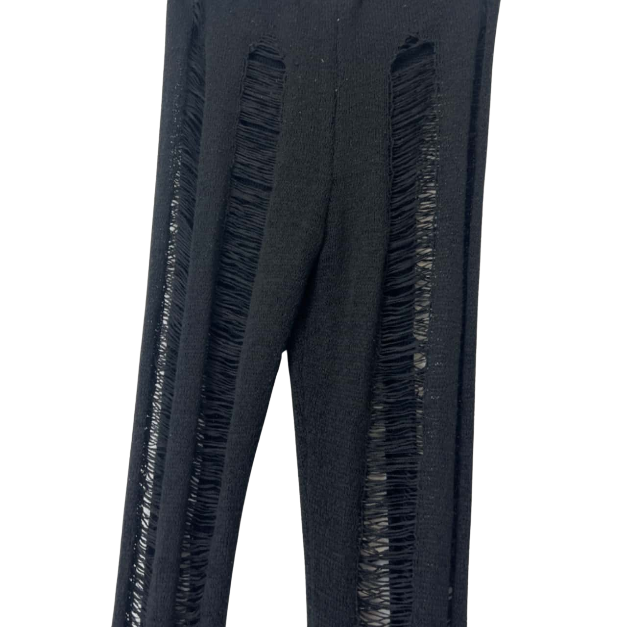 Jaded London Black size S see through design festival pants(s)
