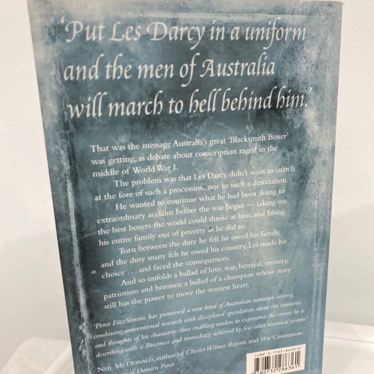 Signed Peter Fitzsimons Book