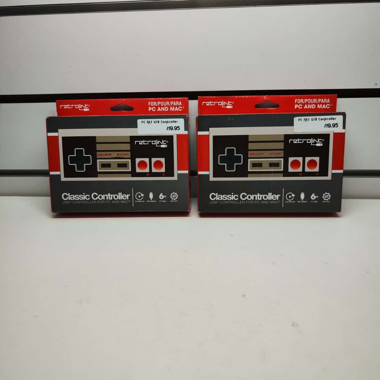 2x Classic Controllers for PC Mac (s)