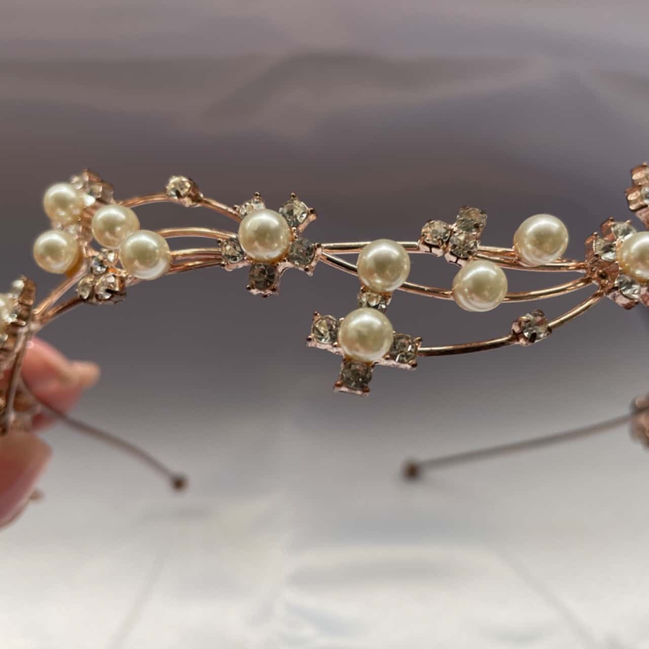 Lovisa Womens Earrings Pack with Tiara Costume Jewellery Gold / Pearl