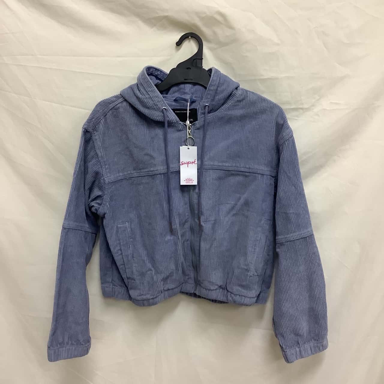 Supré Womens Size L Blue Jacket(s)