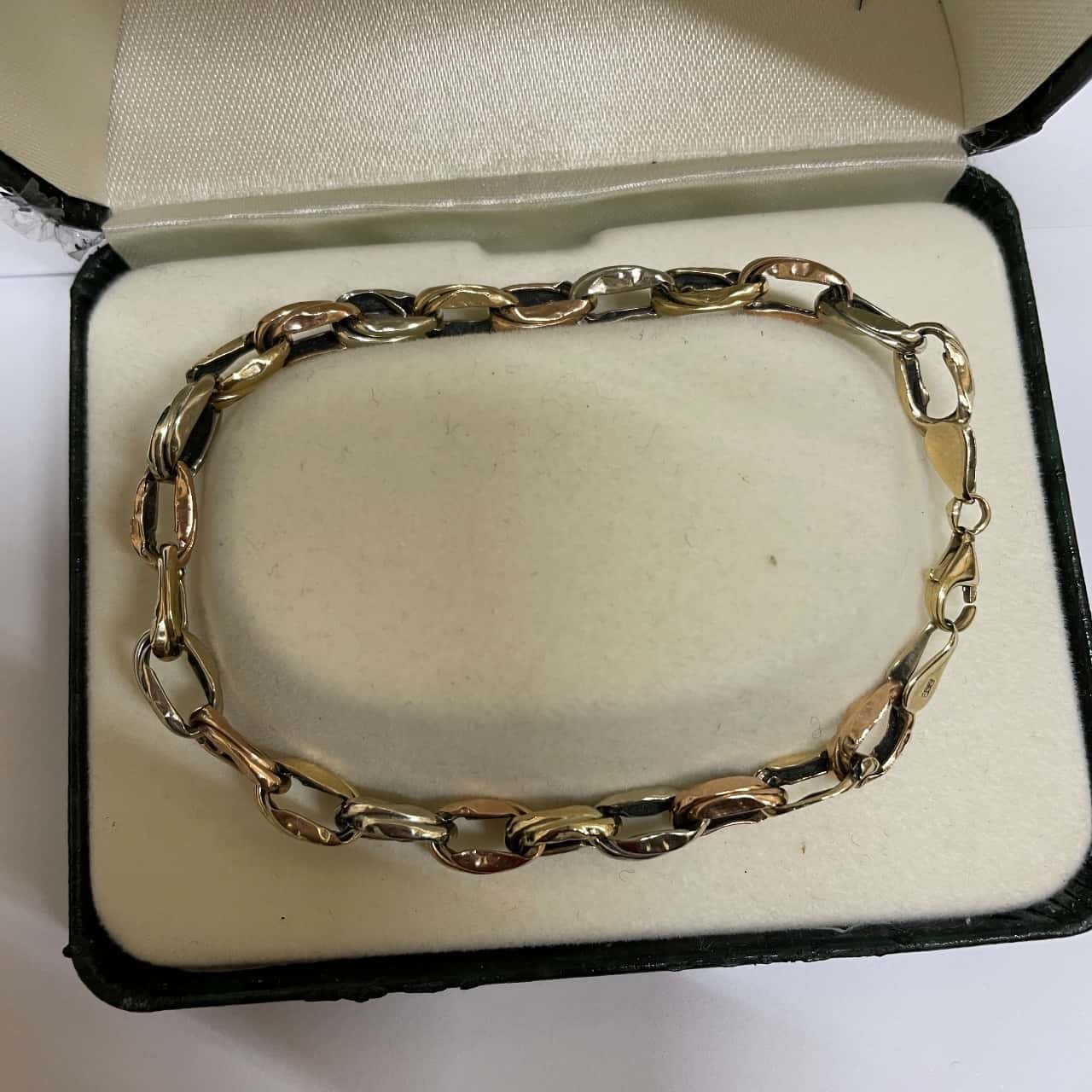 Women's 9ct Gold (375) Bi colour Rope Bracelet (s)