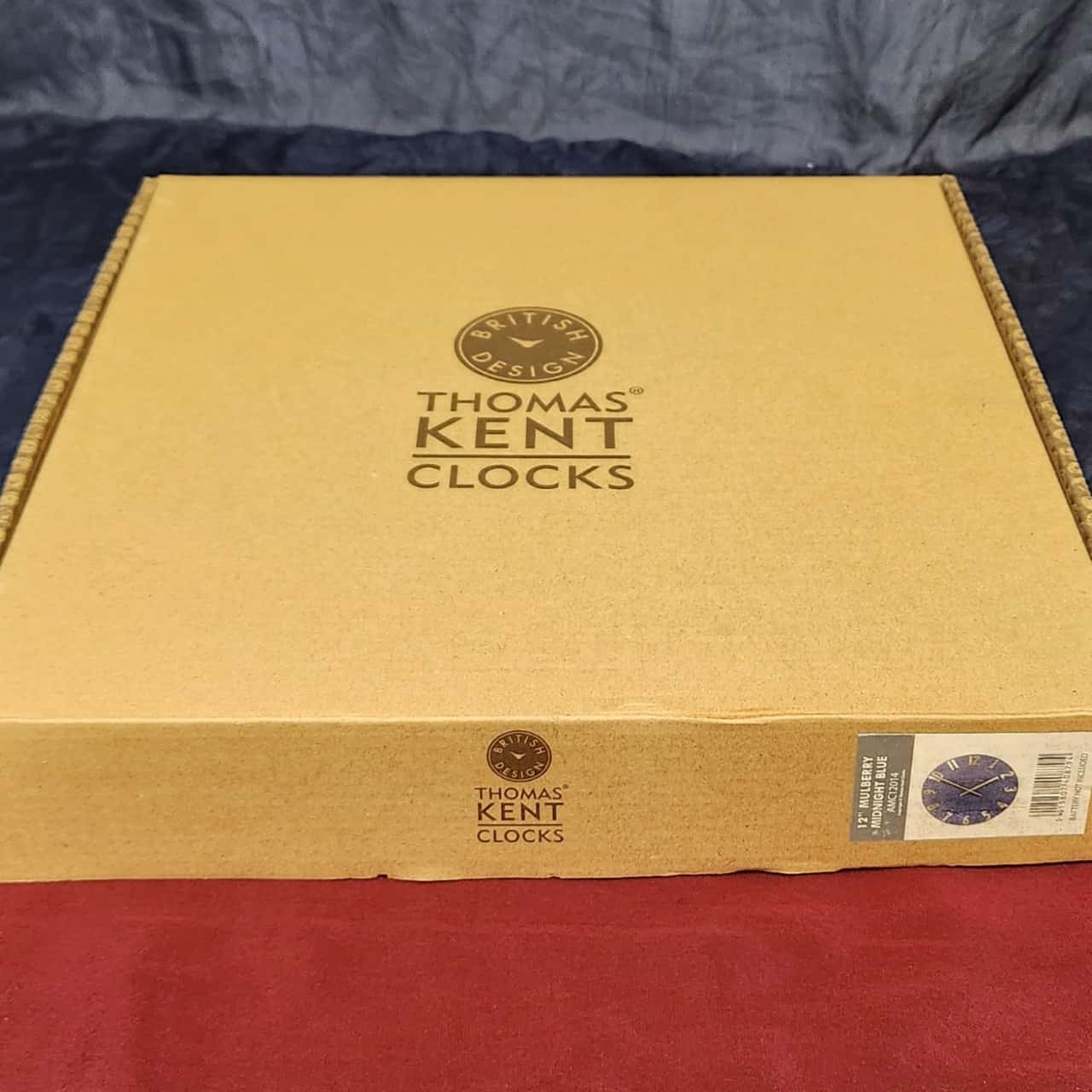 Thomas Kent Clocks Mulberry Midnight Blue Wall Clock(s)