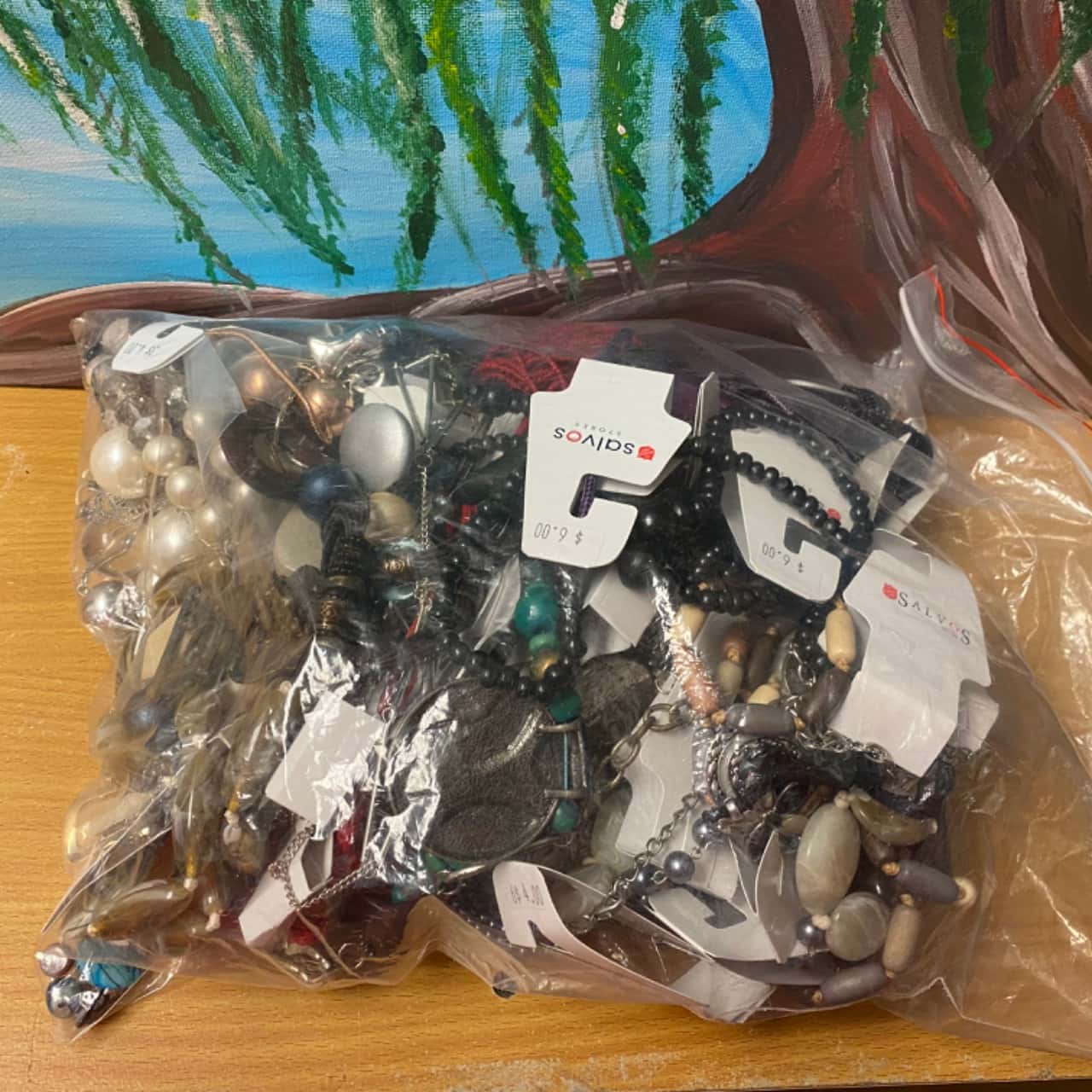 Large bag of mixed TANGLED Womens necklaces- please read description (s)