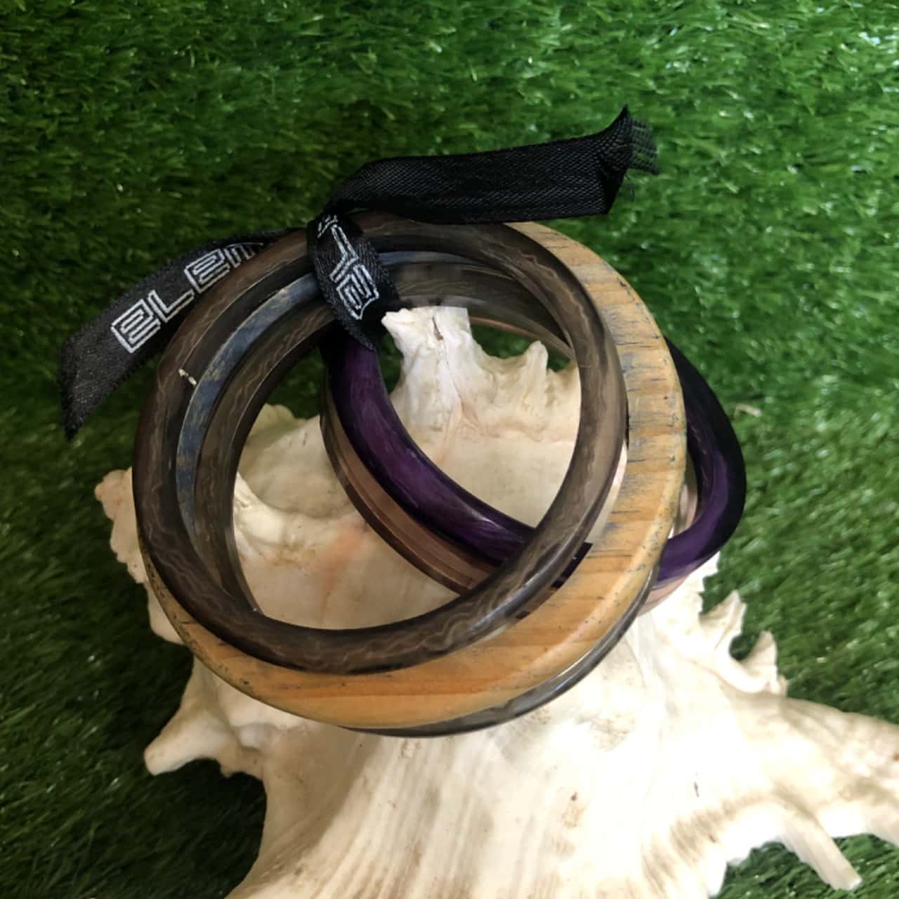 Talia Munro Purple Tones Bangle Set (4 Pce)(s)