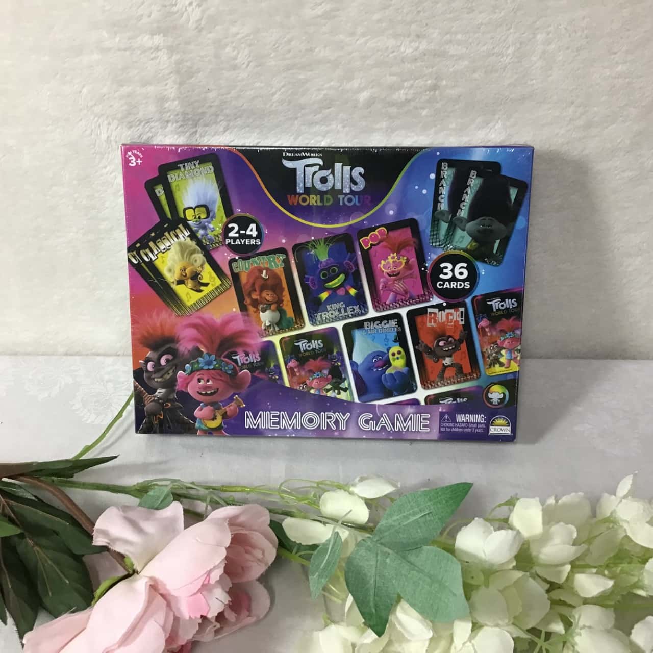 Dreamworks Trolls World Tour Memory Game (new)(s)