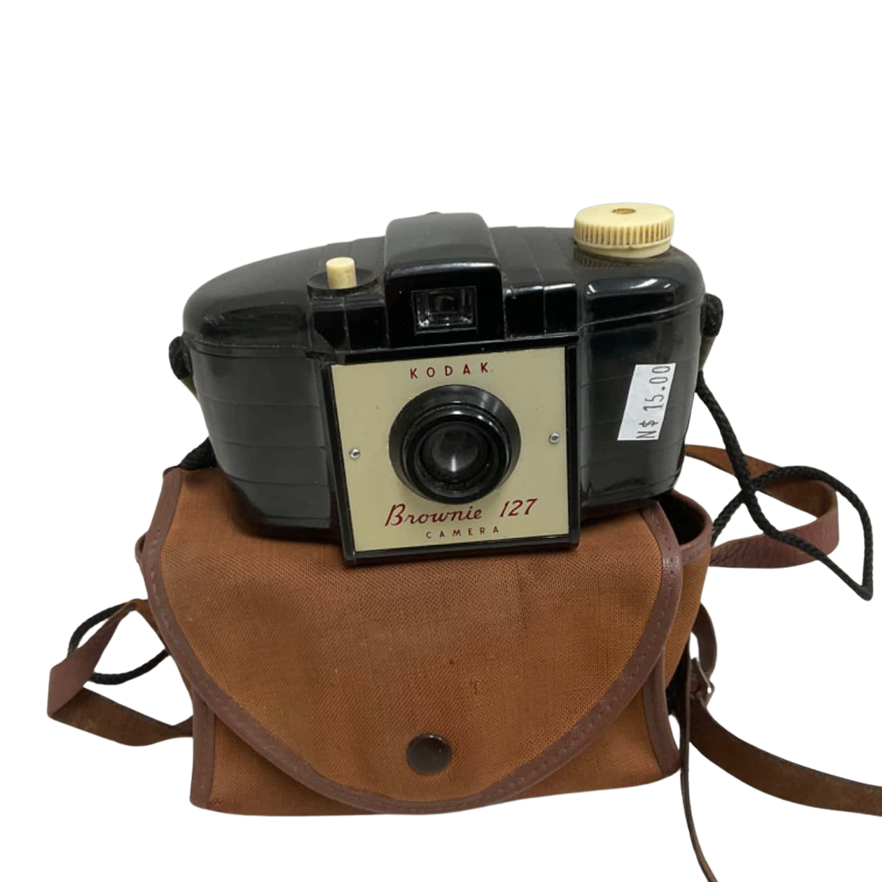 Vintage Kodak Brownie 127 Camera with Case - 50’s/60’s(s)
