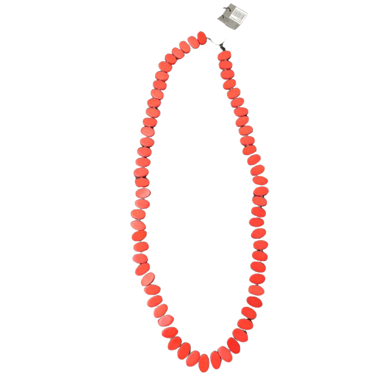 ELK Orange Wooden Necklace