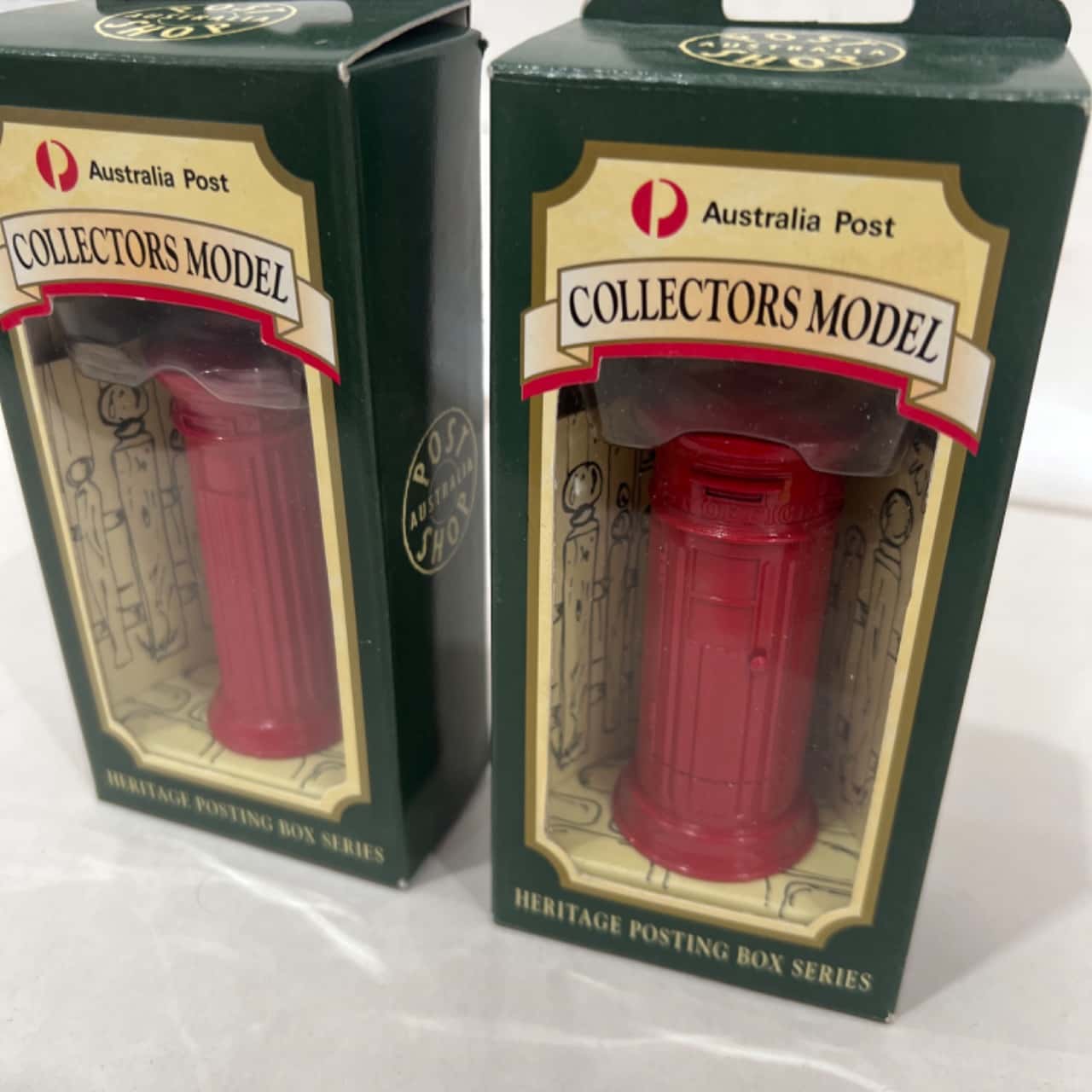 Australia Post Collectors Model Heritage Posting Box Series Set of 2 (s)
