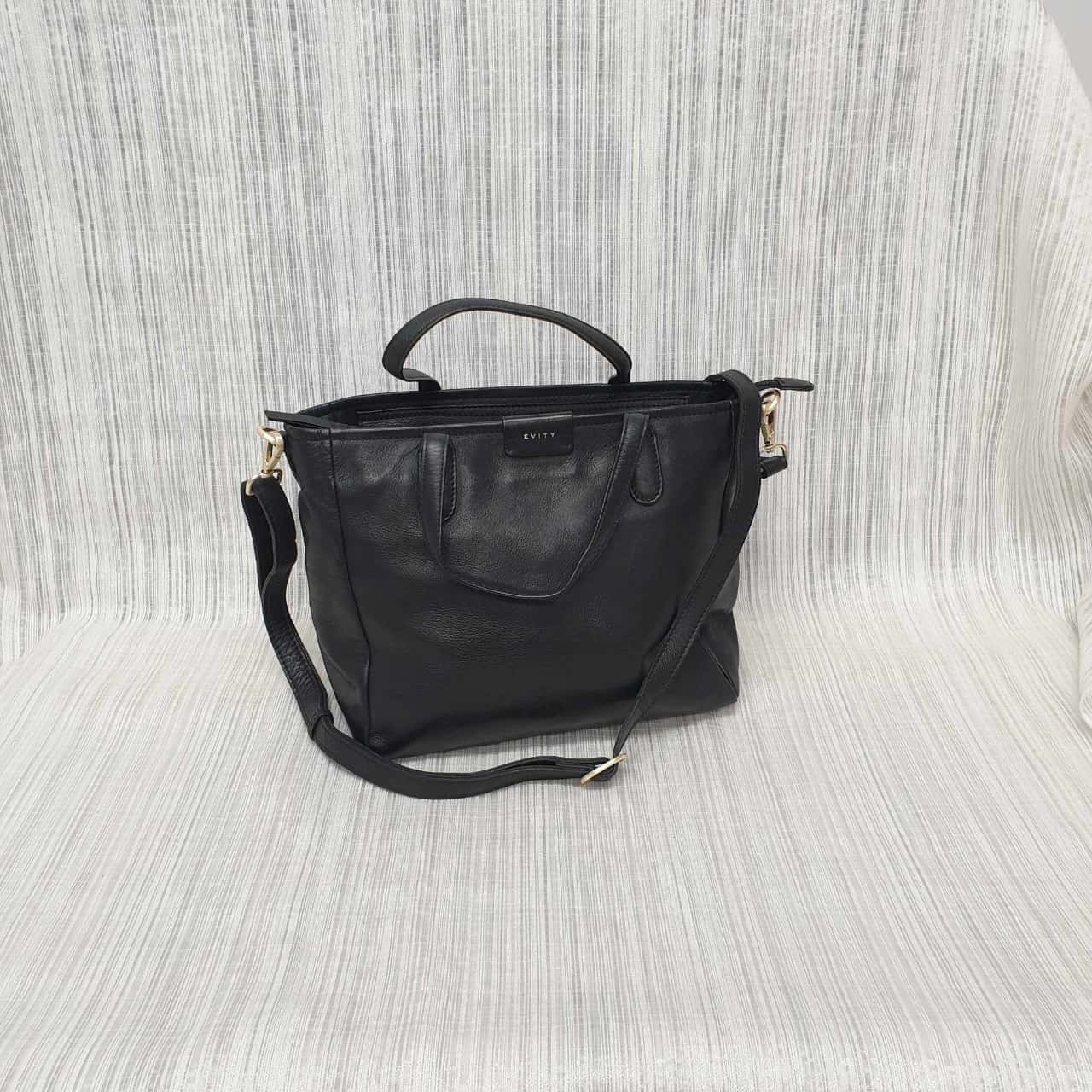 Evity Timeless & Classic Black Leather /Crossbody /Sling /Shoulder ...