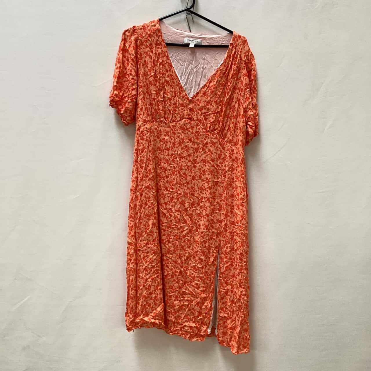 Forever New Curve Womens Size 16 Orange (s)