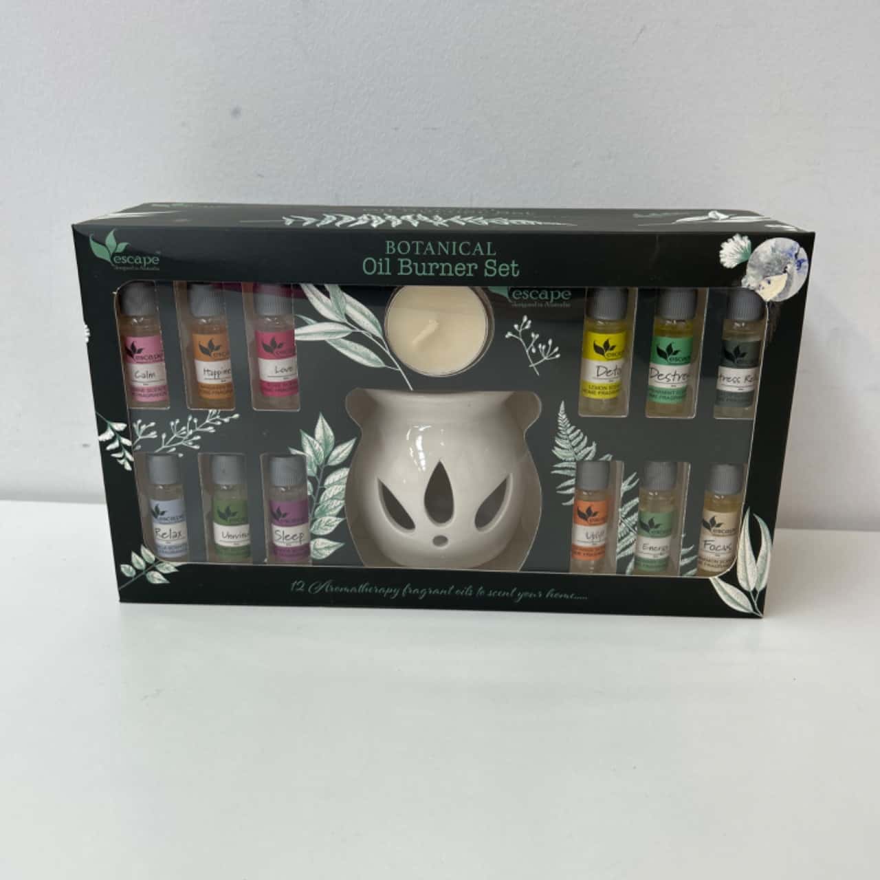 NEW - Botanical oil burner set