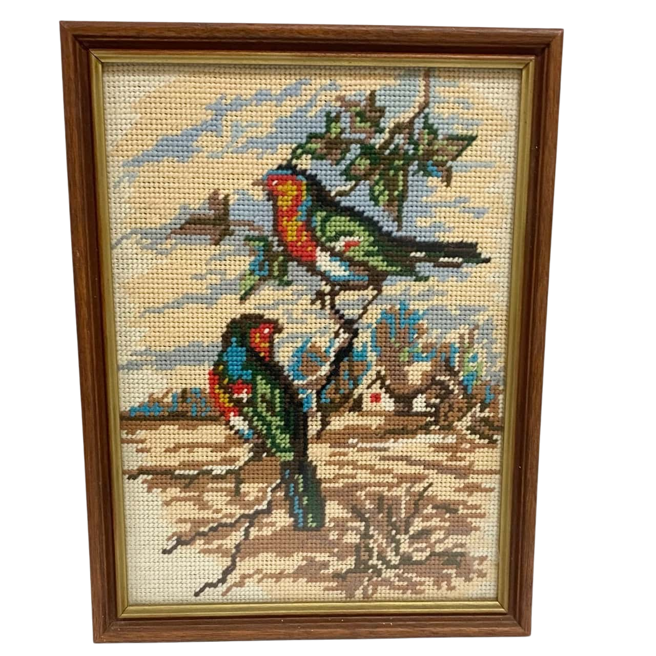 Vintage “Birds” Tapestry 25cm x 33cm (s)