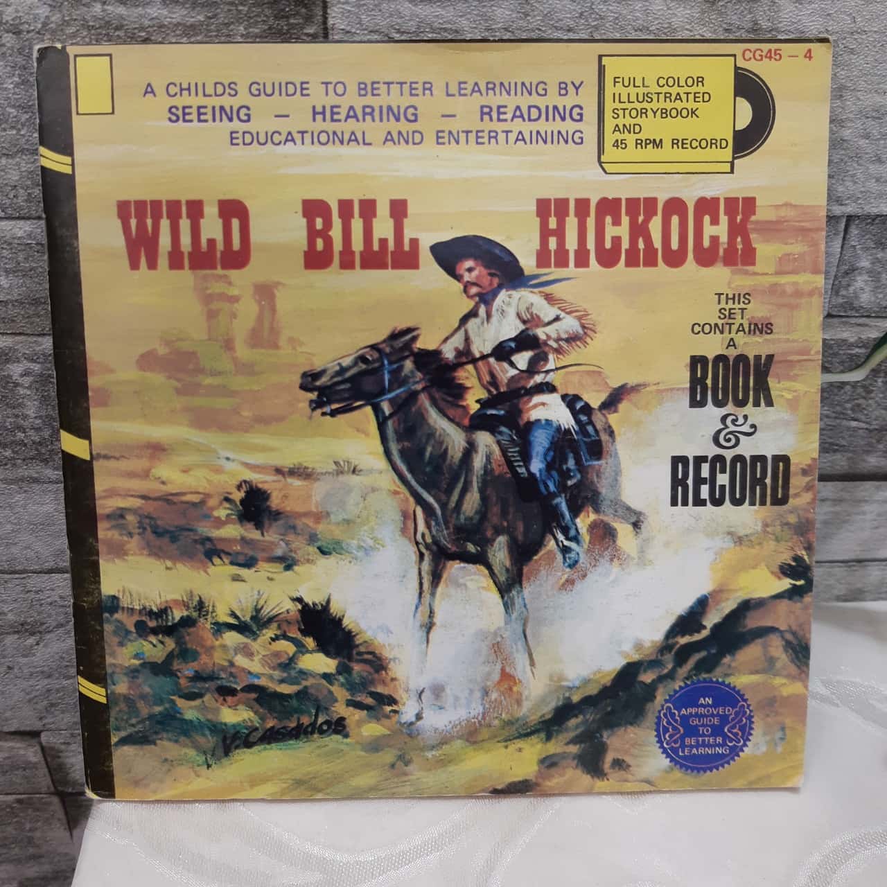 Wild Bill Hickock Book & Record Set