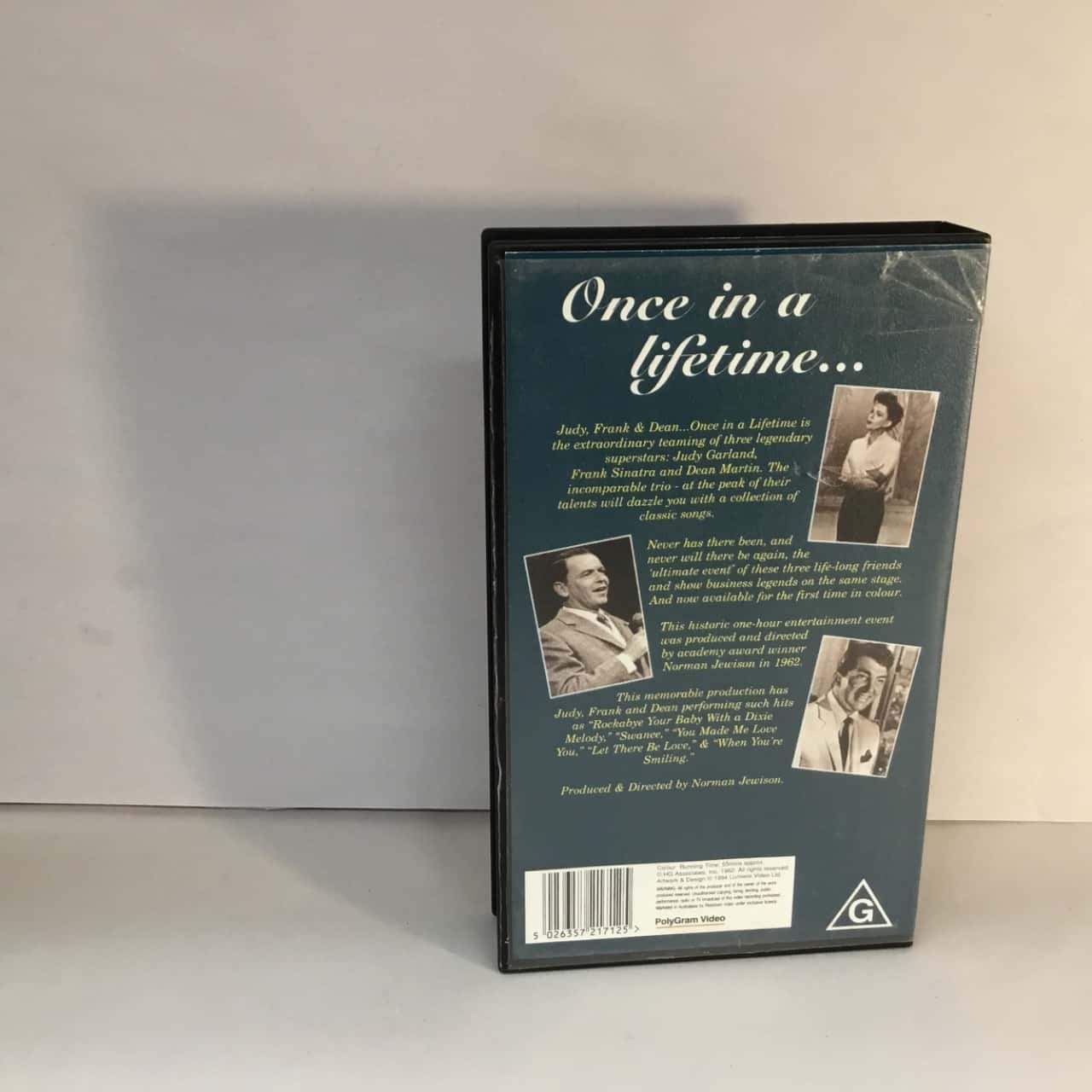 Vintage Once in a Lifetime VHS Tape