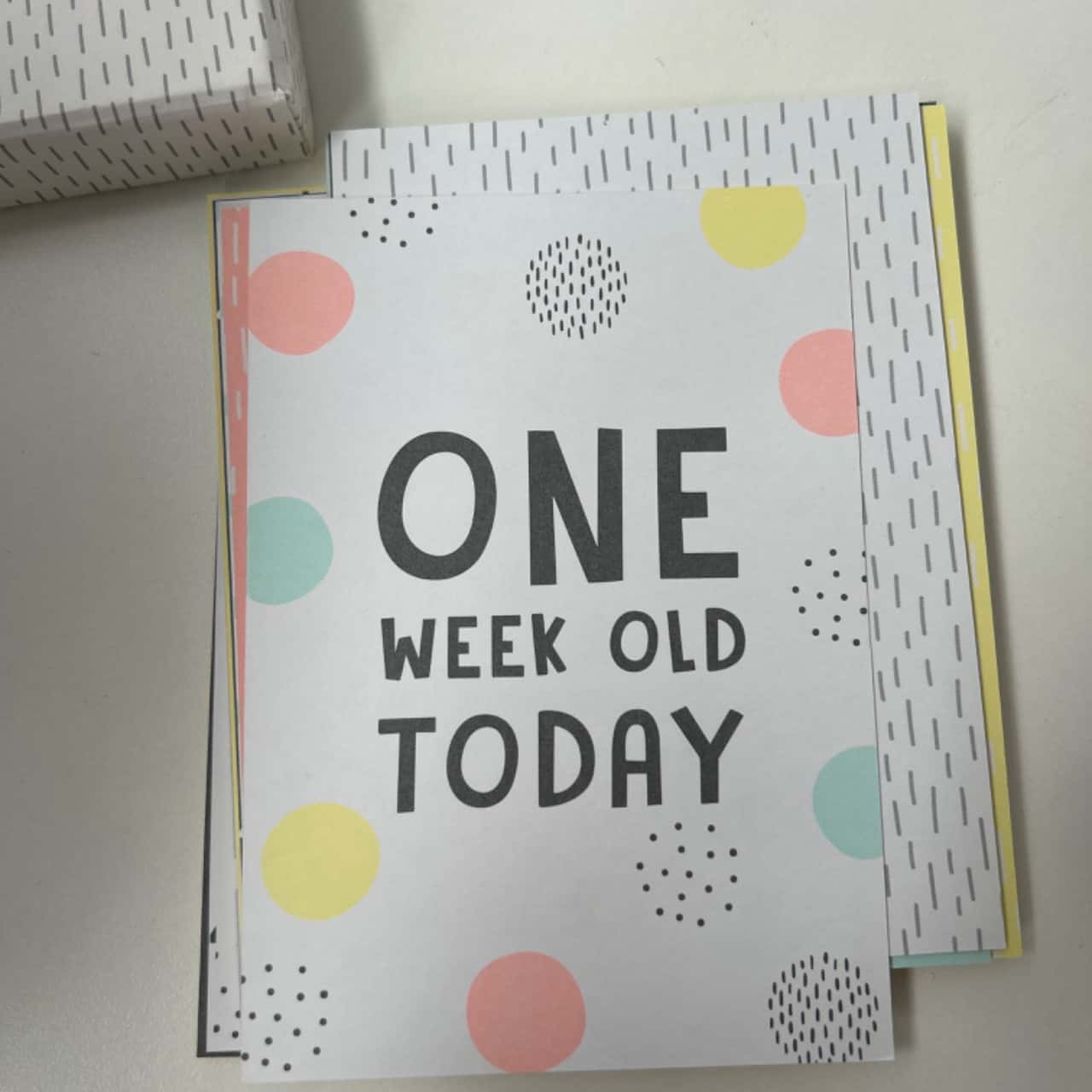 Kikki. K - My first moments cards