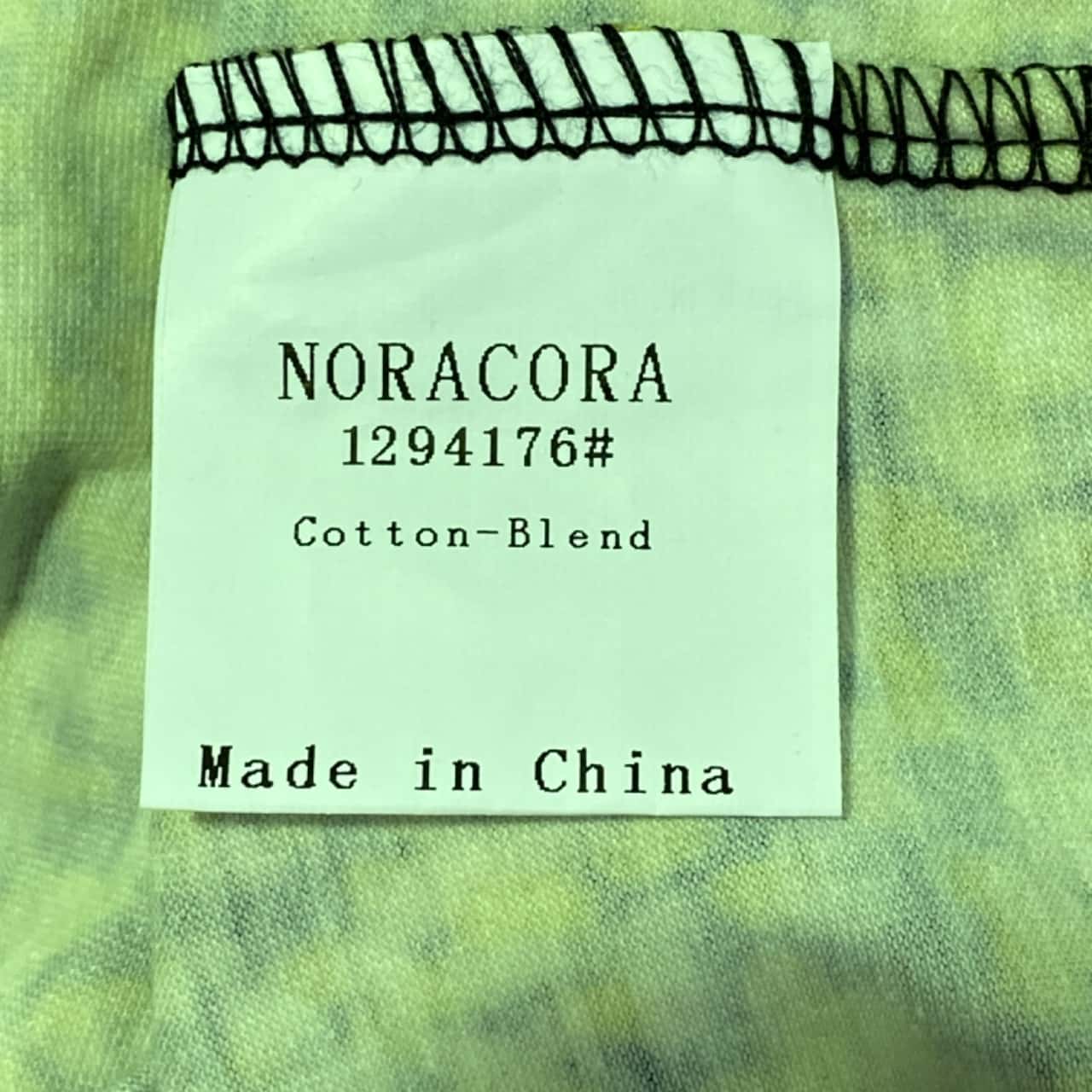 Noracora Womens Size XXXL Long Sleeve / Midi Dress Multicoloured