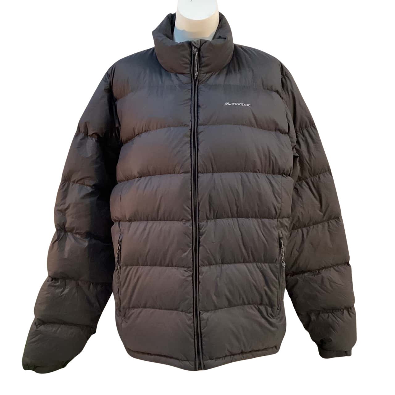 Macpac Unisex Size XXL Duck Down Puffer Jacket Grey (s)
