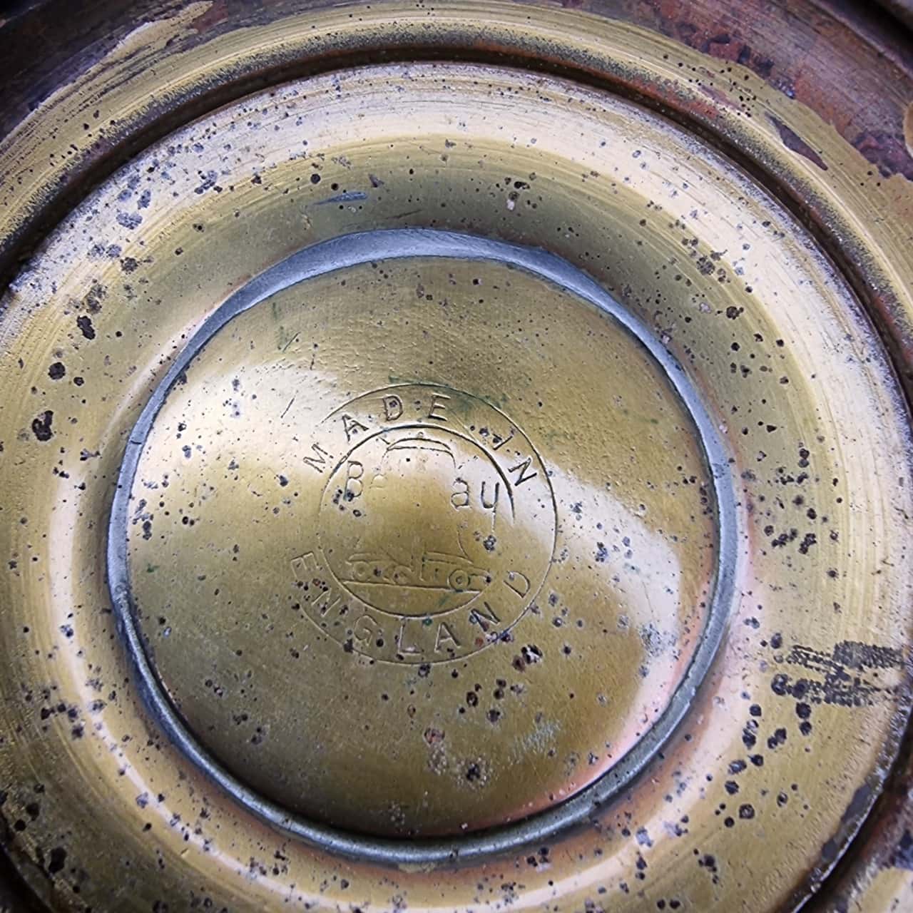 Beldray Art Trumpet Vase With Floral Detail - Made In England(s)