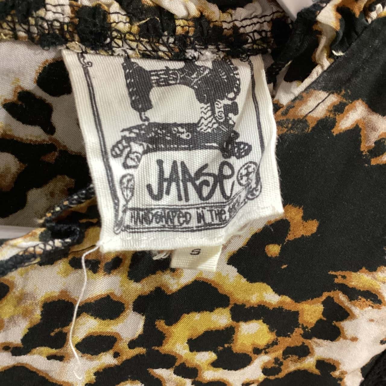 Jaase Womens Dress Size S Animal print (s)