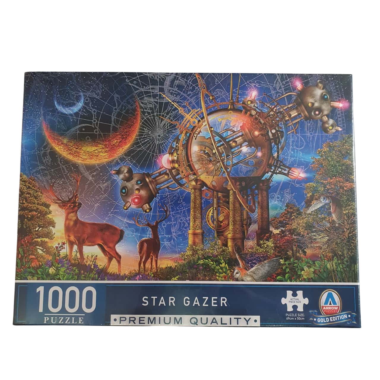 Arrow Premium Quality Star Gazer Jigsaw Puzzle - New Sealed