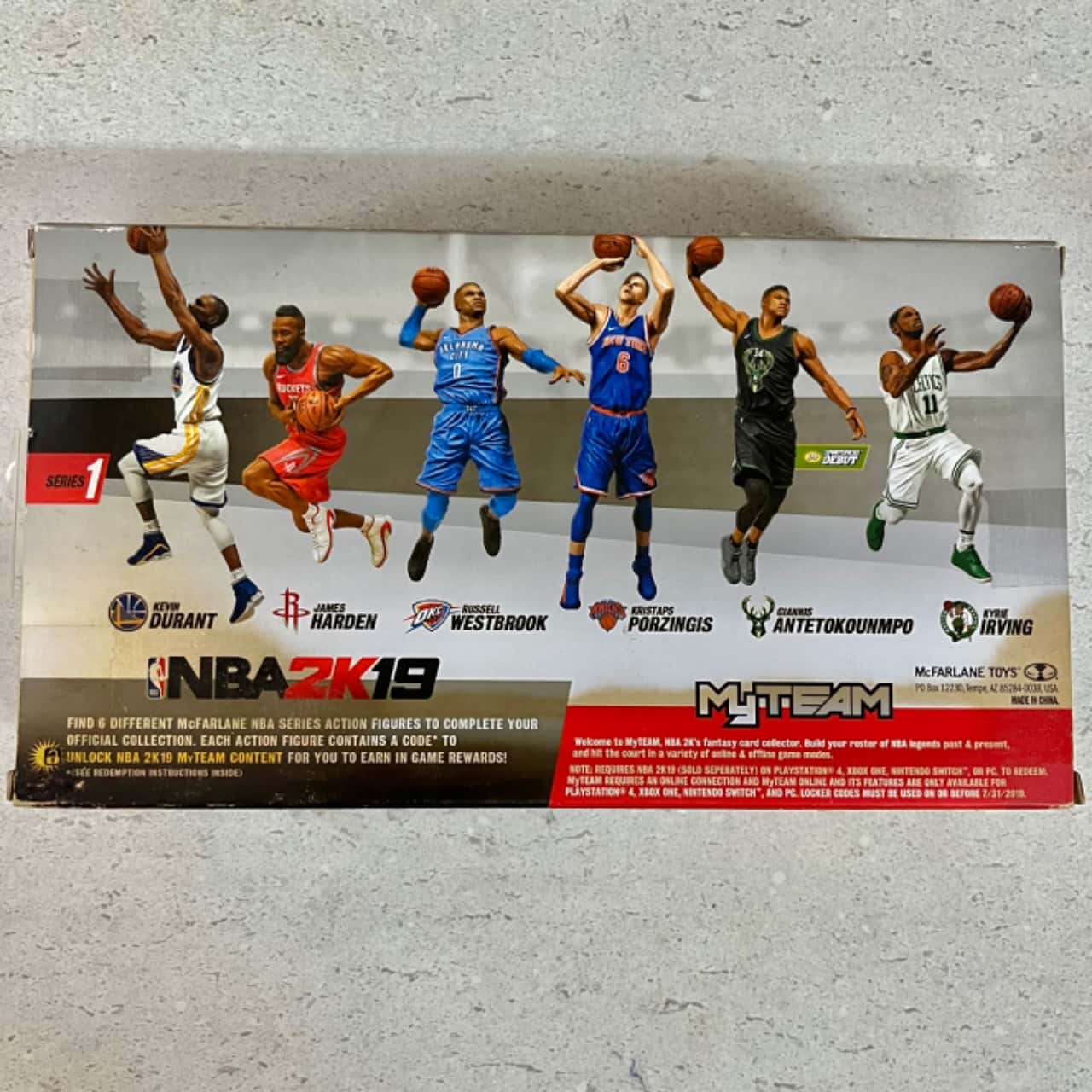NBA 2K 19 Russell Westbrook Action Figure Series 1 (s)