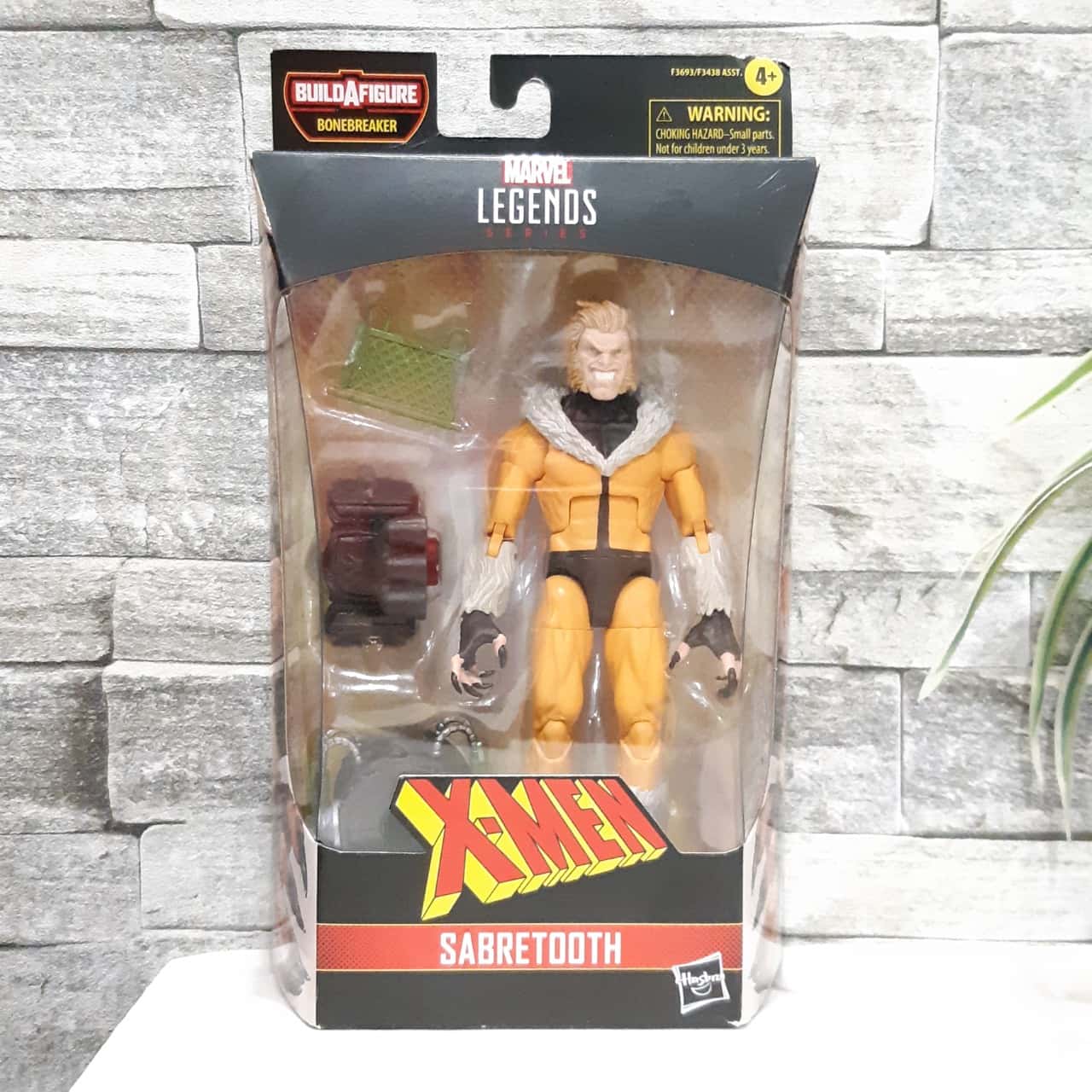 Hasbro Marvel Legends Series Build A Figure Bonebreaker X-Men Sabretooth(s)