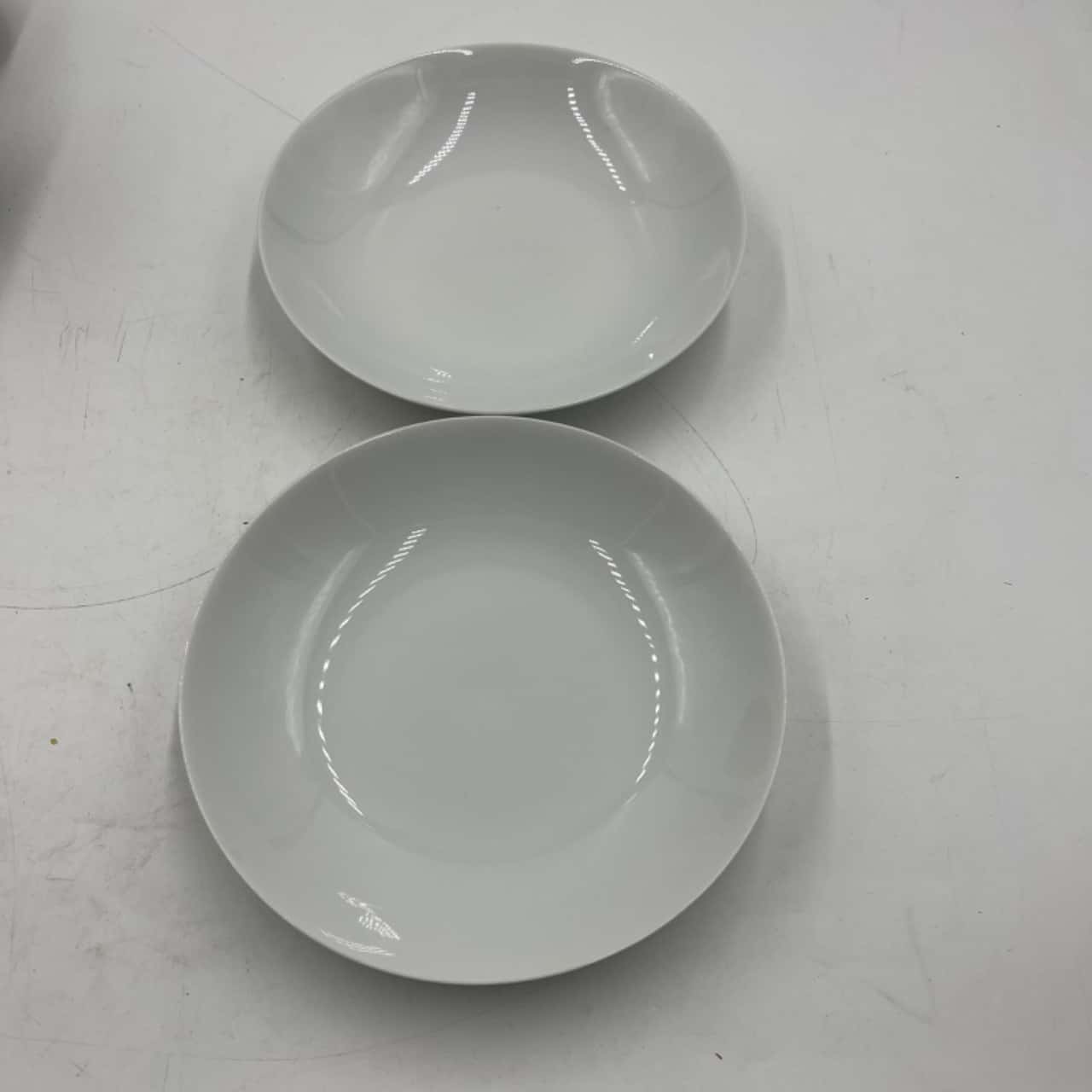 2 x Thomas Germany White Bowls 19cm diameter