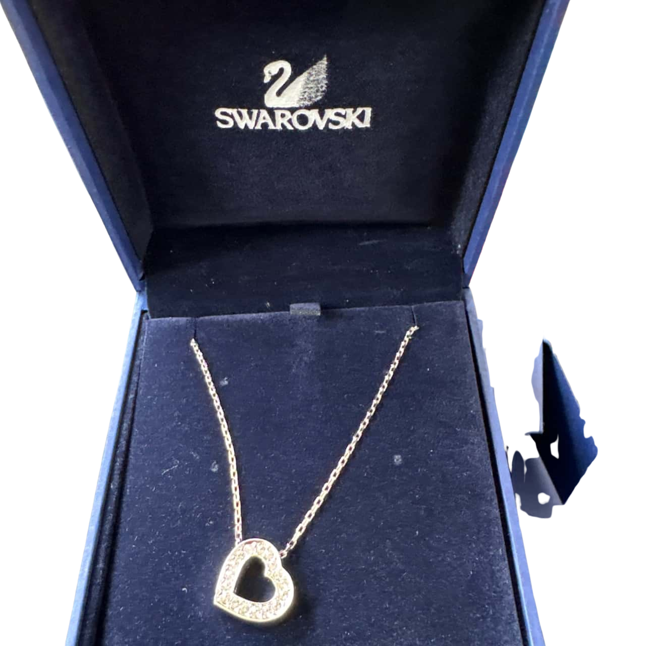 Swarovski heart Necklace