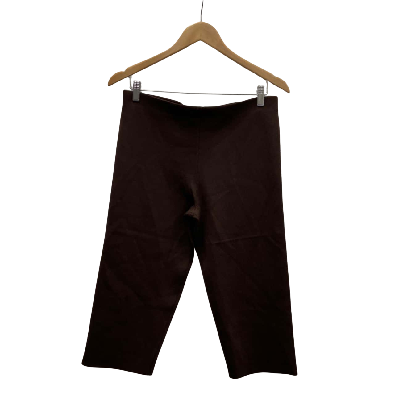 Zara Womens Size M Capris Pants Dark Brown