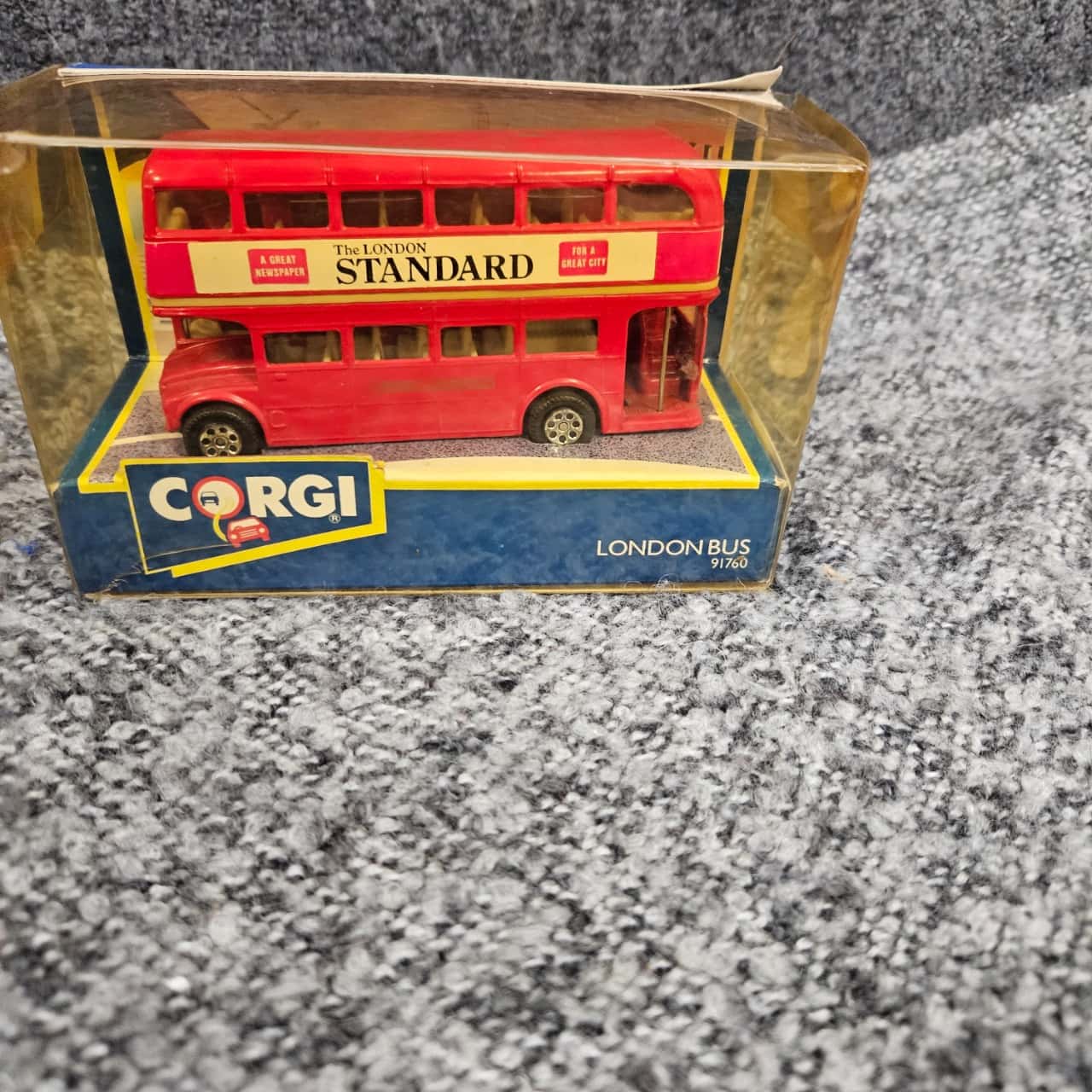 Vintage corgi London bus