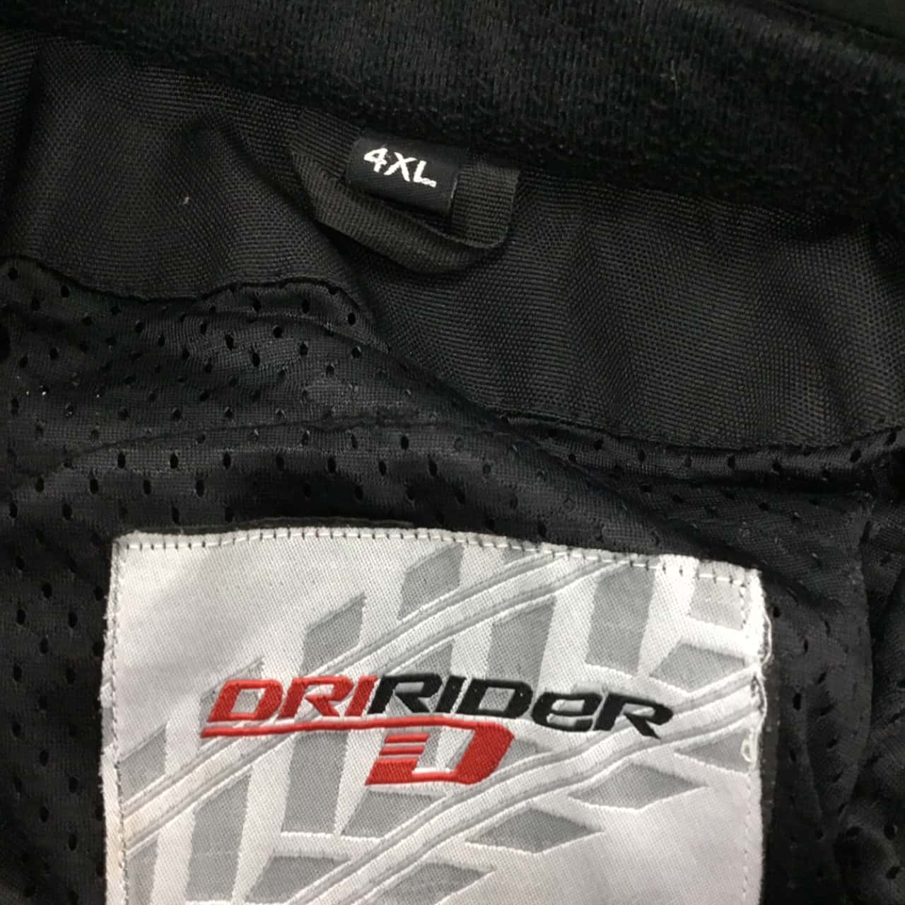 Dri Rider Mens Size XXXXL Biker Black (s)
